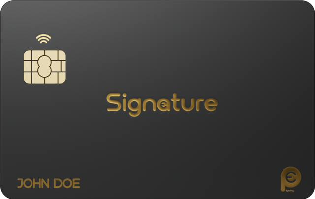 EpixPay Signature Visa Debit Card